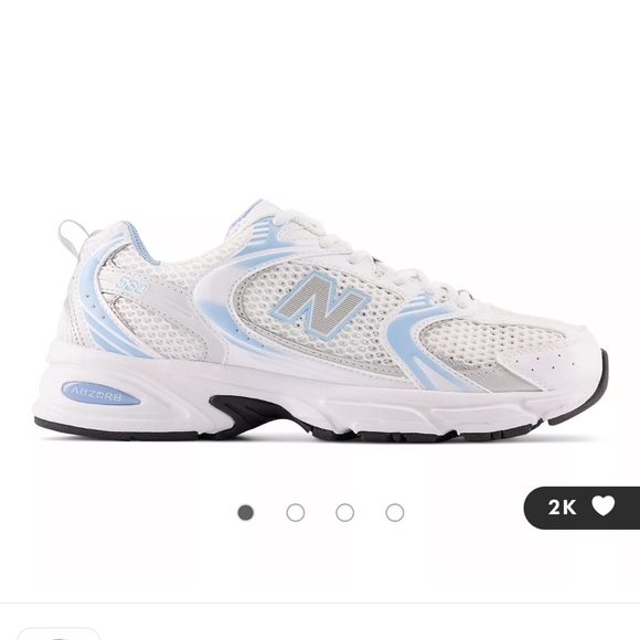New Balance | Shoes | Light Blue And White New Balance 53 | Poshmark